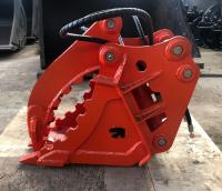 China Rock Teeth Auxiliary Excavating Hydraulic Thumb Bucket For Operation for sale