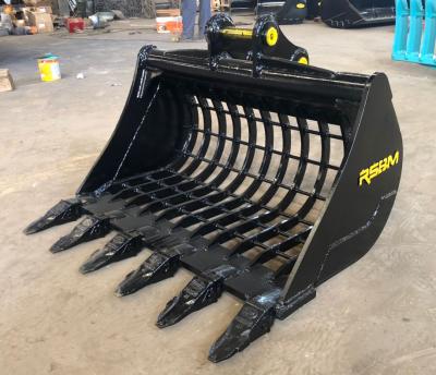 China RSBM OEM Service Excavator Skeleton Bucket Made Of Strength Steel For Construction Work for sale