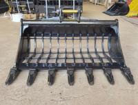 China Q345B Steel Excavator Skeleton Digging Bucket: Superior Durability For Painting Or Galvanizing for sale