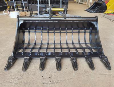 China Q345B Steel Excavator Skeleton Digging Bucket: Superior Durability For Painting Or Galvanizing for sale