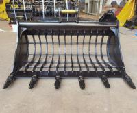 China Heavy Duty Sieve Bucket Made Of Strength Steel For Excavator Skeleton Bucket for sale