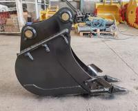 China Double Bevel Cutting Edge Trenching Bucket for Excavator V-shaped Performance for sale