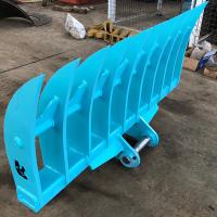 China Land Clearing Made Easy with Excavator Root Rake Customizable Wide 1000-2500mm for sale