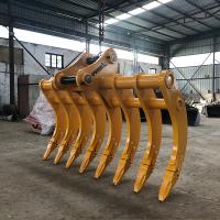 China Excavator Root Rake The Ultimate Land Clearing Tool for Heavy Duty Jobs for sale