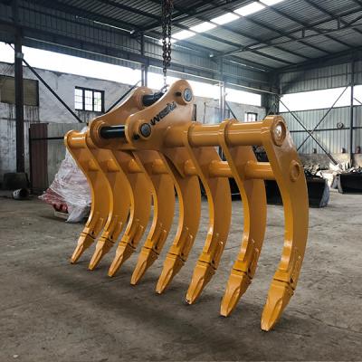 China Excavator Root Rake The Ultimate Land Clearing Tool for Heavy Duty Jobs for sale
