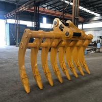 China Excavator Root Rake High-Performance Tool For Quick And Easy Root Removal for sale