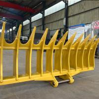 China Excavator Root Rake High-Performance Tool For Smooth Landscaping And Excavation for sale