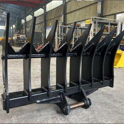 China Excavator Root Rake Superior Attachment for Fast and Effective Root Removal for sale