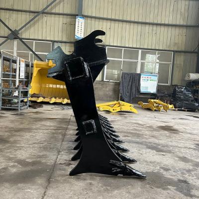 China 1200mm-2400mm Width Excavator Root Rake For High Durability At 300-10000 for sale