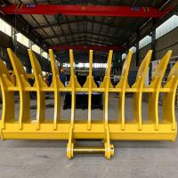 China Boost Your Forestry Management Productivity with Track Excavator Root Harrow for sale