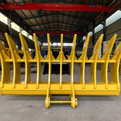 China Boost Your Forestry Management Productivity with Track Excavator Root Harrow for sale