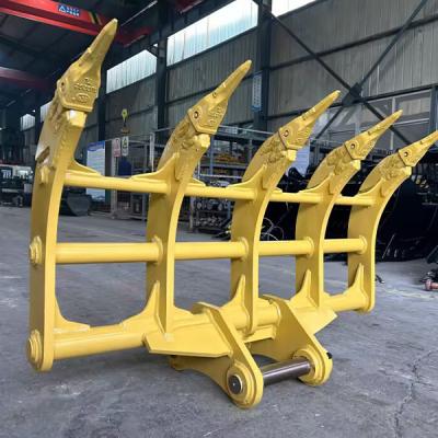 China High Durability Excavator Root Rake For Disaster Cleanup Range 300-10000 for sale