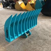 China Optimized Tine Spacing Root Rake for Excavator in Contiguous United States for sale