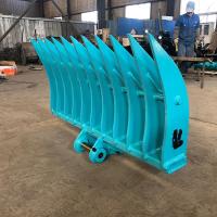 China 1200mm-2400mm Width Excavator Root Rake for Ground Shipping Width 1200mm-2400mm 4ft-8ft for sale