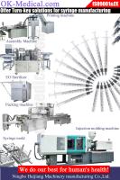 China 200T Syringe Making Machine Including 340L Oil Tank and Preform Injection for Accurate Medical Device Fabrication for sale