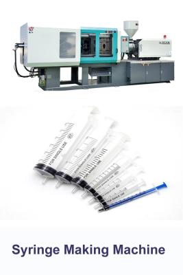 China 200T Syringe Making Machine Including 340L Oil Tank and Preform Injection for Accurate Medical Device Fabrication for sale