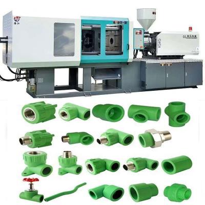 China Precision Injection Molding Machine 200-300T 15KW 100-150g PVC Pipe Fitting for sale