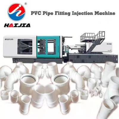 China Customizable PVC Pipe Fitting Injection Molding Machine with 2.5T Ejector Force for sale