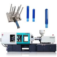 China Advanced PET Preform Injection Molding Machine 3-4 Zone Heater 100-150mm Ejector Stroke for sale