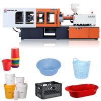 China Precision 270L Oil Tank Capacity 1350MM Toggle Stroke Plastic Injection Molding Machine for sale