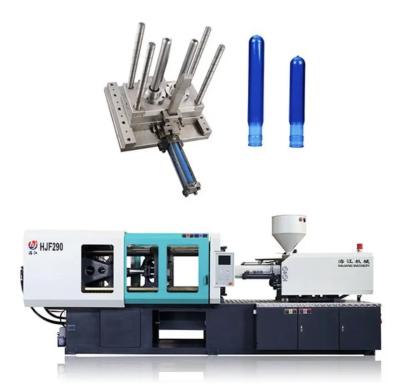 China Automatic Rubber Pet Preform Injection Molding Machine High Injection Pressure 1400-1700 Bar for sale