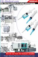 China Voltage 220V380V Syringe Making Machine Incorporating 12 Tons Machine Weight and Toggle Stroke 490mm for Consistent Output for sale