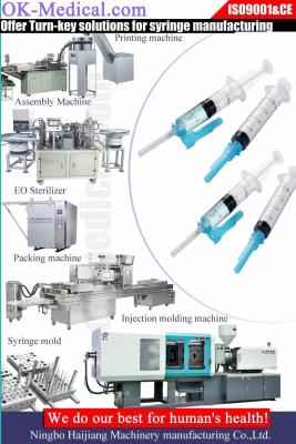 China Voltage 220V380V Syringe Making Machine Incorporating 12 Tons Machine Weight and Toggle Stroke 490mm for Consistent Output for sale