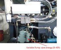 China Nozzle Tip Temperature Depend On The Material Hydraulic Injection Molding Machine Injection Rate 128 Gs Plastic Injection System for sale