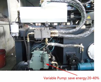 China Nozzle Tip Temperature Depend On The Material Hydraulic Injection Molding Machine Injection Rate 128 Gs Plastic Injection System for sale