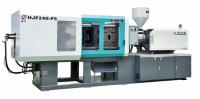 China Approx 3 to 10 M Length Hydraulic Injection Molding Machine Including PLC Touchscreen Interface and Bottom Platen Size 1110x1095 Mm for Operation for sale