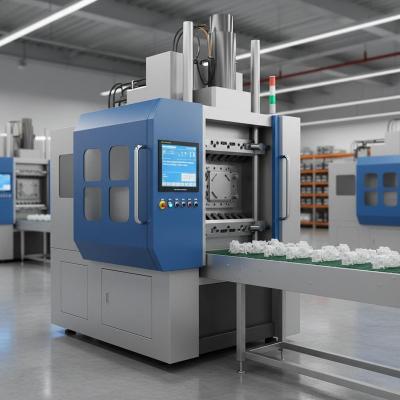 China Maxmoldheight 300 700 Mm High Speed Injection Molding Machine Plastic Parts Production Printing Speed 0 200 meters per second for sale