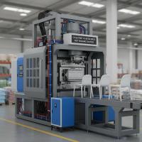 China 37 plus 30 kilowatt pump motor power plastic chair molding machine cycle time 10 to 60 seconds and fast molding solution for sale