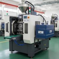 China Ejector Stroke 55 Mm Plastic Injection Molding Machine including Oil Tank Cubage 900 L and Shot Volume 340cm designed for Production for sale