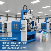 China 55 Mm Ejector Stroke Injection Molding Equipment Blue And White Perfect Solution For Plastic Product Manufacturing Needs for sale