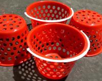 China Plastic Basket Injection Mold Tooling With Handle Colorful PP Material for sale