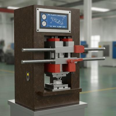 China Tie Bar Locking Clamping Unit Bakelite Injection Machine Designed for PC Plastic Processed Applications in Manufacturing for sale