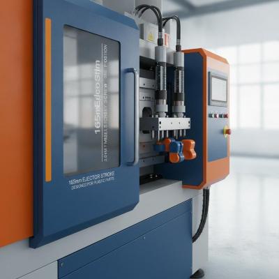 China 0.01 Mm Precisely Screw Position Two Color Plastic Injection Molding Machine Including 165mm Ejector Stroke Designed for Plastic Parts for sale