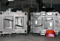 China car tail lamp mould making plastic injection molding machine for sale