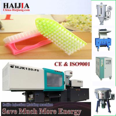 China Horizontal Plastic Injection Molding Machine For Brush Lower Rejection Rate for sale