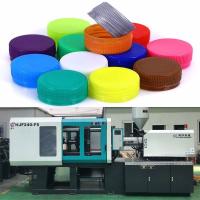 China Professional Automatic Small Cap Injection Molding Machine Blue And White Color for sale