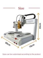 China 4 Axis Automatic Dispensing Machine Hot Melt Glue Dispenser Robot For LED Light for sale