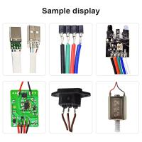 China Spot Welding Semi Automatic Soldering Machine 160W For PCB/USB Cable Making for sale