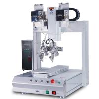 China Single Head Double Platform Soldering Automatic Machine 5 Axis For PCB for sale