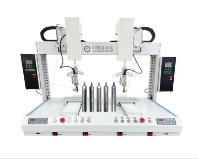China Double Heads Automatic Soldering Machine Desktop Welding Robot for sale