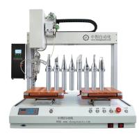 China ZT DIP Automatic Soldering Machine With 3 And 0.6-1.5mm Solder Wire for sale