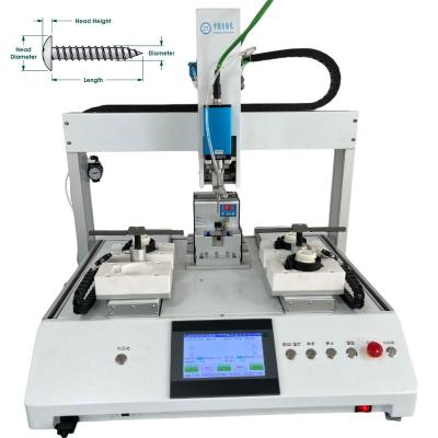 China Servo Motor 4 Axis Automatic Screw Locking Machine For Mobile Phone for sale