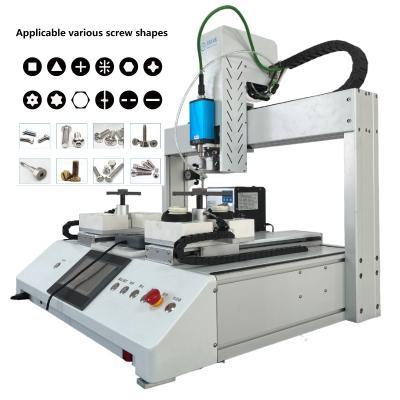 China Air Blowing Servo Automatic Screwdriver Machine for M1.0-M6.0 Size Screw for sale