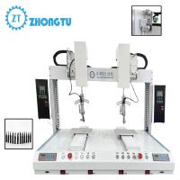 China Camera-Equipped Precision Automatic Soldering Machine for 1-2mm Soldering Capacity and 0.4-0.6MPA Air Source for sale