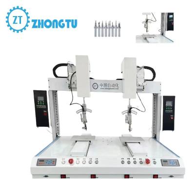 China 10-20 pcs/min Soldering Speed Electric Soldering Machine with Automatic Wire Feeding Function for sale