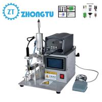 China Ceramic Heating Element Semi Automatic Soldering Machine for Precise Soldering Process for sale